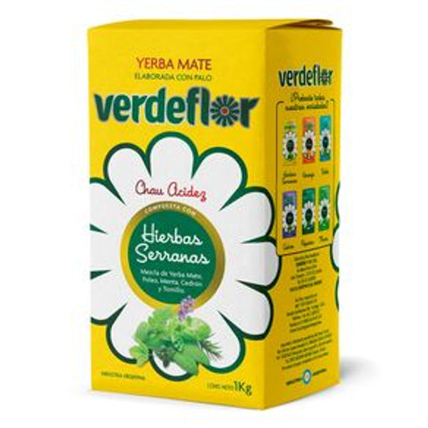 Verdeflor Hierbas Serranas 1kg | Authentic Yerba Mate Australia – The ...